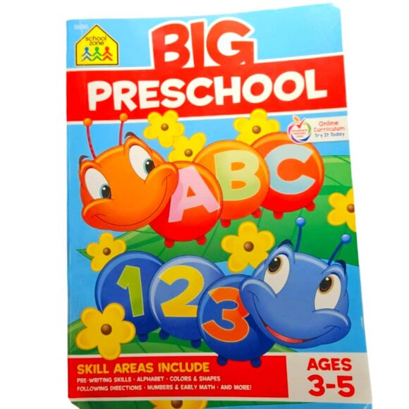 Other | 5 If Bundled New Big Preschool Workbook | Poshmark